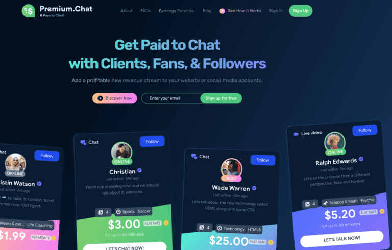 23 Best Ways To Get Paid To Chat As An Online Friend